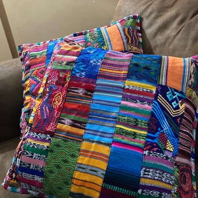 Handwoven Guatemalan Wool Rug Poncho Made in Momostenango - Etsy