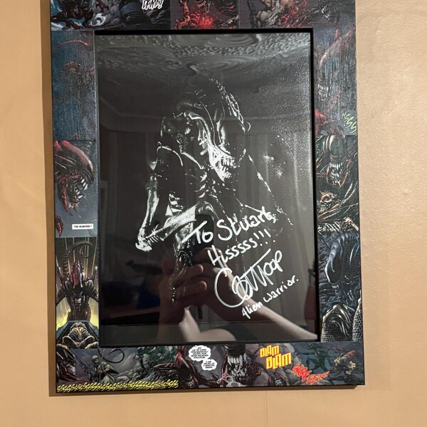 Aliens Artwork,autographs and Memorabilia.personalised by the Actor Who ...