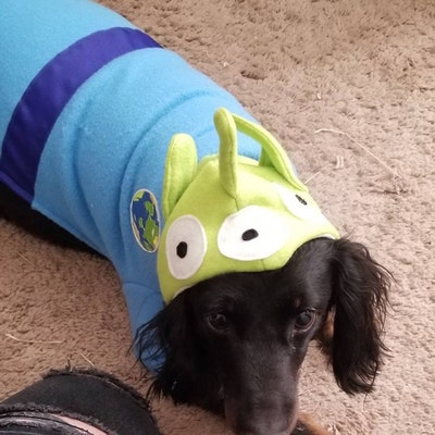 Alien Dog Costume, Toy Story Alien Dog Outfit, Halloween Dog Outfit ...