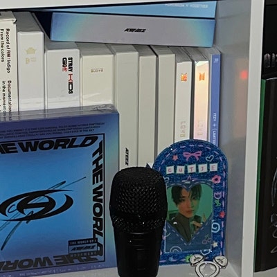 Denim Mini Kpop Photocard Binder, Mini Collect Book, Cute Gifts, Korean ...