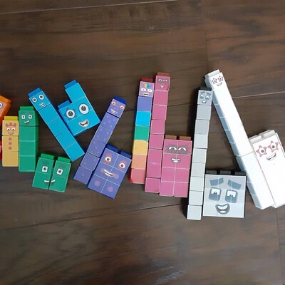 Alphablocks Face Stickers A-Z for 2cm Mathlinkcube/blocks A4 Stickers ...