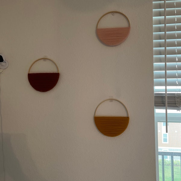 Customizable Circle Wall Hangings - Etsy