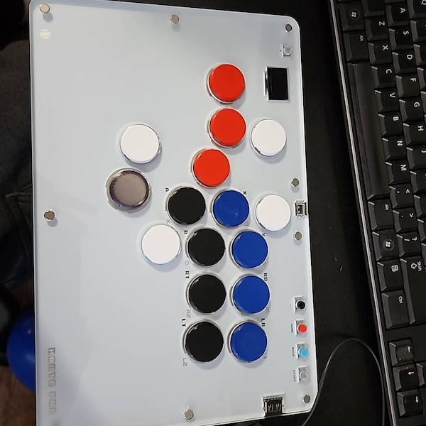 DIY Leverless All Button Controller Case for Sanwa and Similar Buttons ...