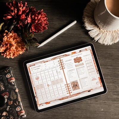 Digital TRAVEL Planner & Journal to Use in Goodnotes, Noteshelf, Xodo ...