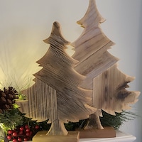 Rustic Pine Tree Made From Barn Wood/weathered Reclaimed, Multi Sizes ...