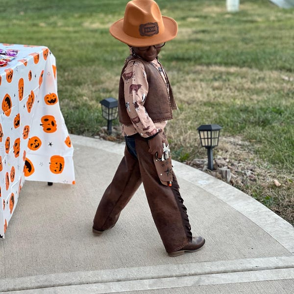 Baby/toddler Western Chaps & Vest Outfit/costume - Etsy