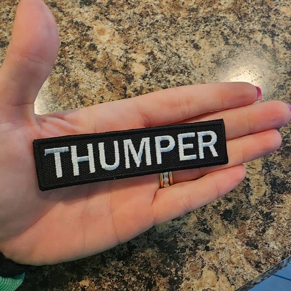 Custom Embroidered Name Tag Patch: Iron on or Hook & Loop, Sew On - Etsy