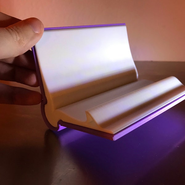 Open Book Phone Holder | Phone Stand | Bookstore | Library | Bookworm ...