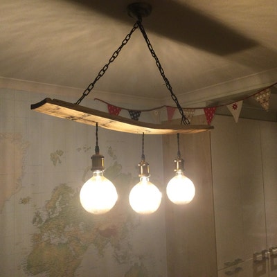 Whisky Barrel Light Scotch Barrel Lighting Hanging Light Rustic ...