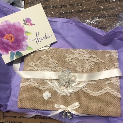 Red Victorian Inspired Cone Tussie Mussie Holder One of A Kind Keepsake ...