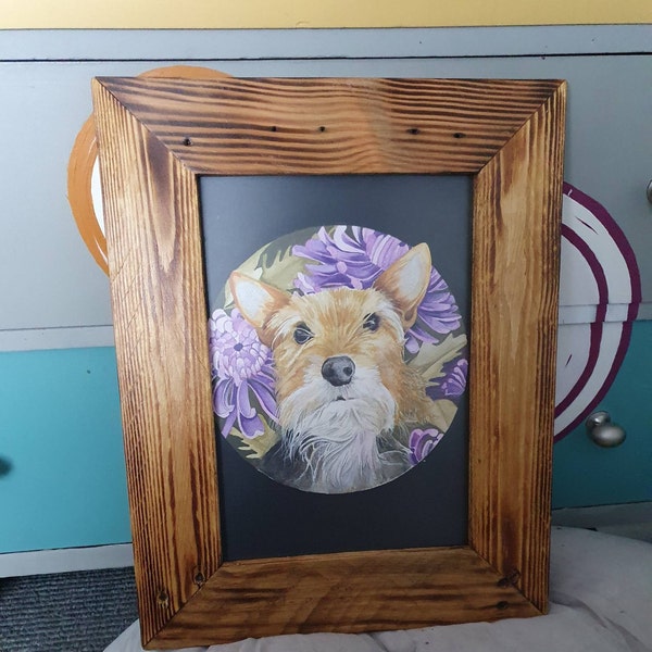 The Barracuda - Reclaimed Wood A4 Picture Frame - Etsy