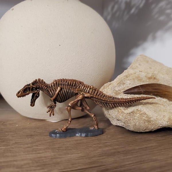 Vintage Kaiyodo UHA Dinotales Series 3 Acrocanthosaurus Skeleton ...