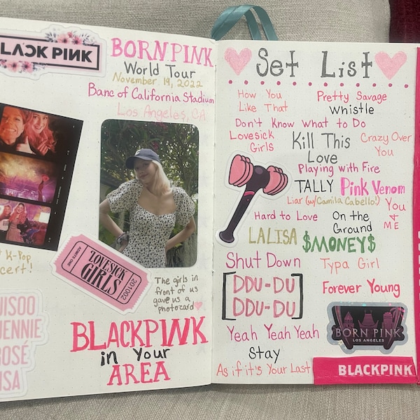 Blackpink Stickers Set | Blink Stickers | Lovesick Girls Stickers | 10 ...