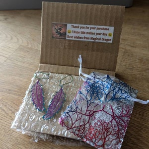 Large Rainbow Cicada Necklace on Rainbow Steel Chain or Black Thong ...