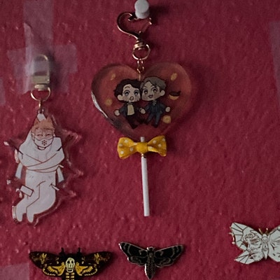 Cursed Anime Wooden Festival Charms - Etsy