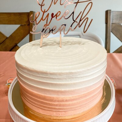 HELLO SUNSHINE Cake Topper Choose Your Material - Etsy