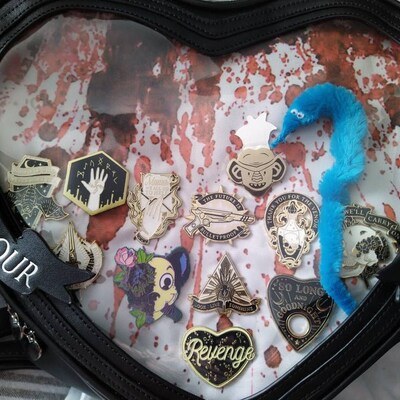 Shape of Water Hard Enamel Pins - Etsy