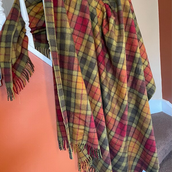 Soft Recycled Wool Tartan Check Blankets, Throws by Florence Lilly - Etsy