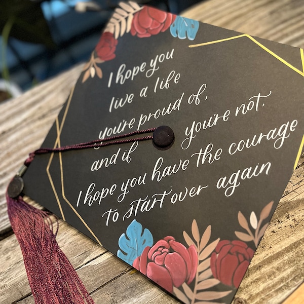 Custom Graduation Cap Design - Etsy