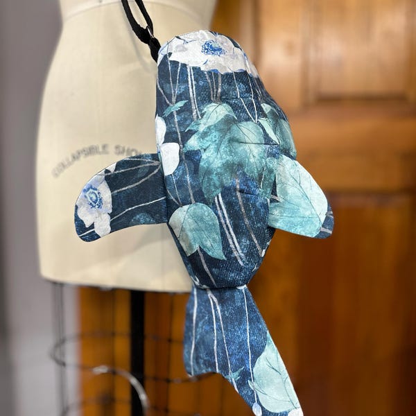 Whale Shark Bag Paper Sewing Pattern for Backpack or Crossbody for ...