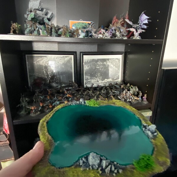 Fantasy Village Set - Painted, Flocked Wargaming Terrain, Thatched Houses Scenery for RPG and ...