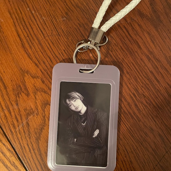 Photocard Holder | ID Badge Holder | Bus Pass Cover | Sliding Card ...