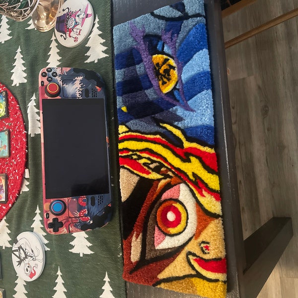 Keyboard Rug Fluffy Keyboard Rug Rainbow Keyboard Pad Rainbow Rug ...