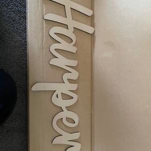 MDF Wooden Letters Laser Cut MDF 3MM 5cm 7.5cm 10cm Wood | Etsy
