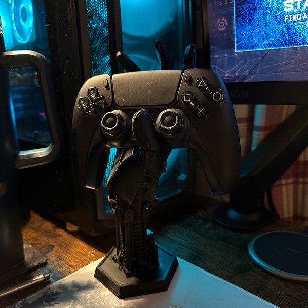 Unique 3D Print Robot Hand Controller Stand, Custom 3D Printed Controller Holder, Gaming ...