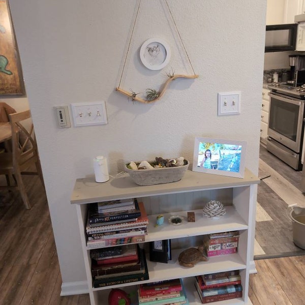 Small Corner Hutch, Solid Wood Corner Cabinet, Primitive Corner Hutch ...