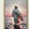 Jesus Loves You, Christian Wall Art, Jesus and Girl, Jesus Art, LDS ...