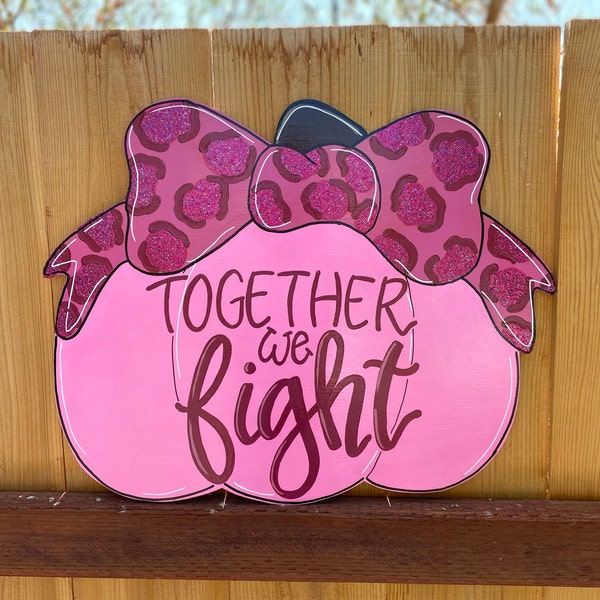 Breast Cancer Awareness Pumpkin Template - Etsy