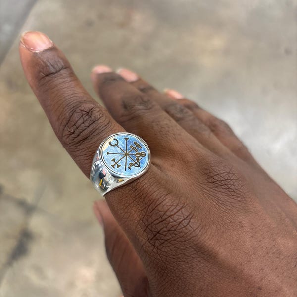 Money Amulet Ring, Wealth Talisman, Seal of Solomon Spell - Etsy