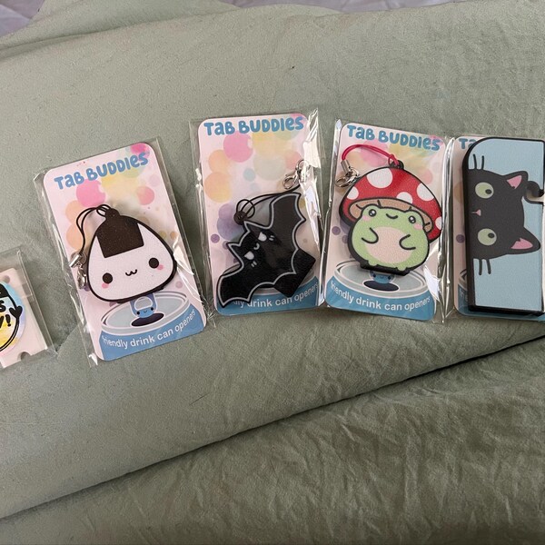 Cute Toadstool Soda Can Tab Opener With Keychain Strap - Unique ...