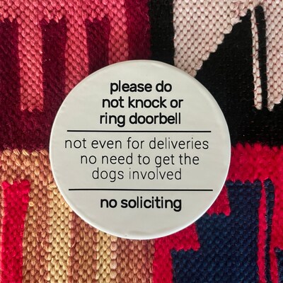 Sign No Soliciting, Ceramic Sign, No Soliciting Sign, Family Friends ...