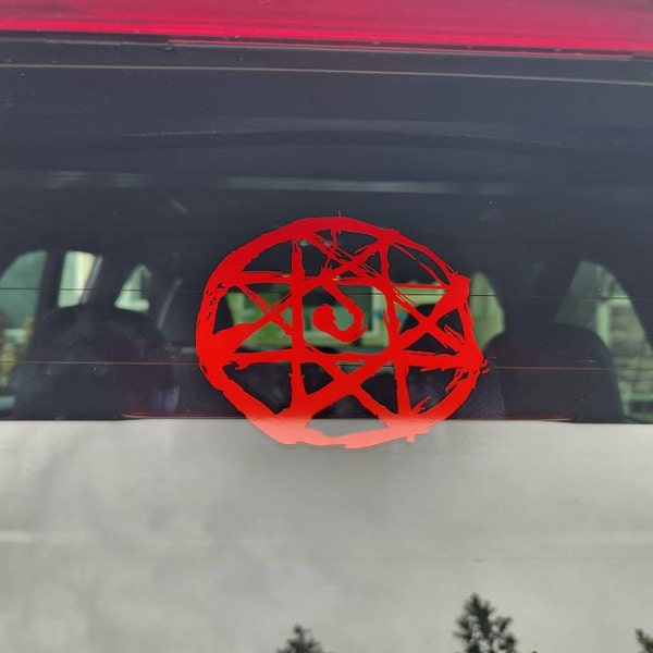 Full Metal Alchemist Brotherhood Alphonse Blood Seal Blood Rune Vinyl ...