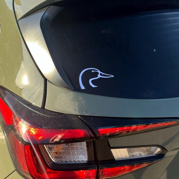 Duck Head Decal - Etsy
