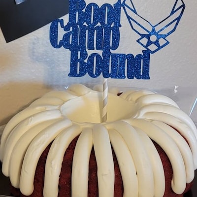 USAF Bootcamp Bound Cake Topper. Air Force Bootcamp Bound Cake Topper 7 ...