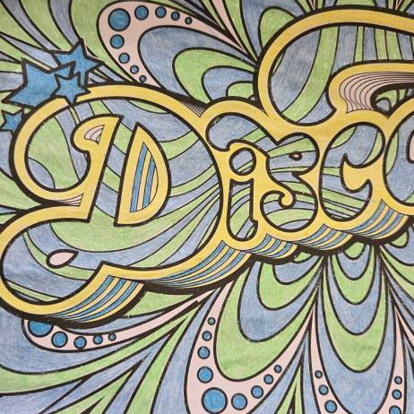 Printable Custom Name Coloring Page for Adults and Kids, Intricate ...