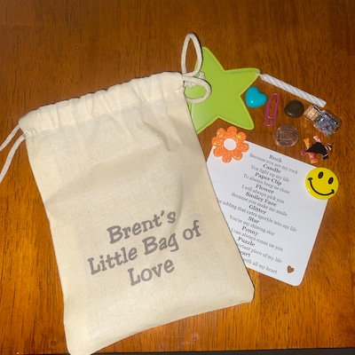 I Love You Gift, Little Bag of Love, Boyfriend Gift, Girlfriend Gift ...
