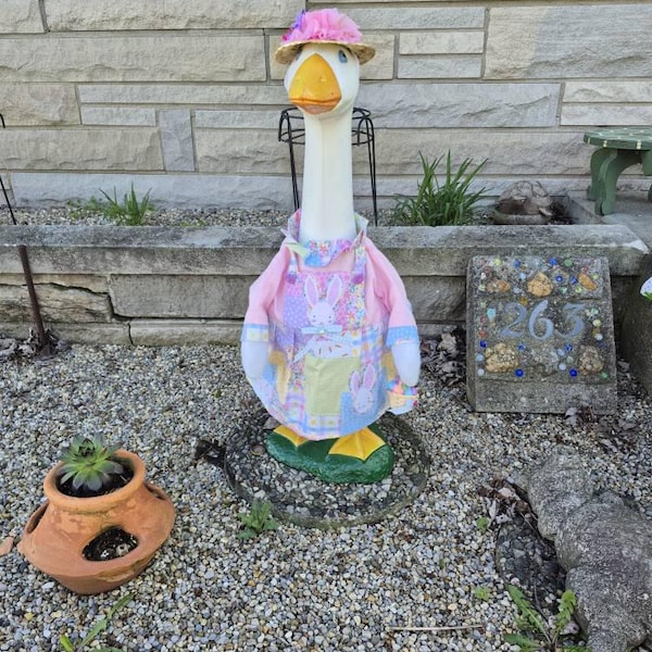 Dorothy Wizard of Oz Porch Goose Costume: Halloween Porch Decor - Etsy