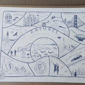 Putney Map Illustration London Hand Drawn Map Illustration - Etsy UK