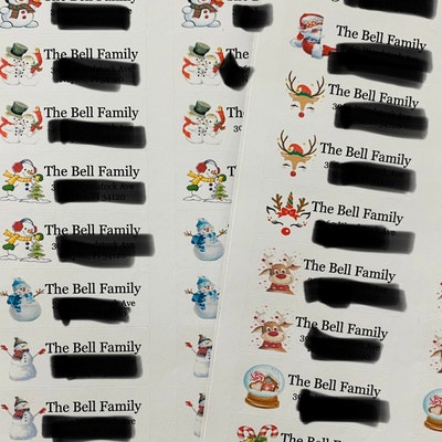 Return Address Labels Chihuahua Dogs Custom Address Labels Personalized ...