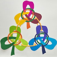 St. Patrick's Day Craft Project for Kids | Celtic Knots Paper Art ...