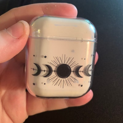 Moon AirPod Case Cute, Moon Phases airpods Pro Case, Durable Protective ...