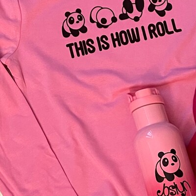 Panda Svg, This is How I Roll SVG, Cute Cartoon Panda Svg, Panda Lover ...