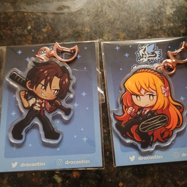 IN STOCK Library of Ruina Acrylic Charms Set 01 | Unofficial Fan Merch ...