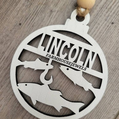 Fishing Wall Clock Laser Cut Files, SVG File. Vector File Ai, Cdr, Dxf ...