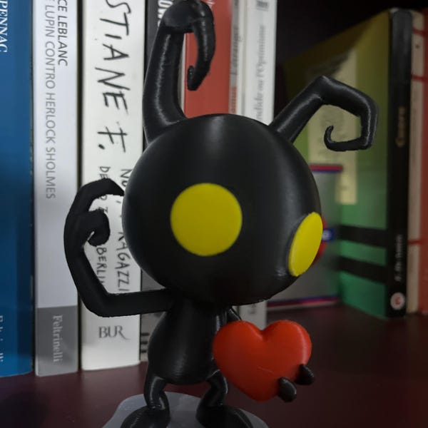 Heartless Shadow Miniature Ornament Colour 3D Printed for Him Her ...