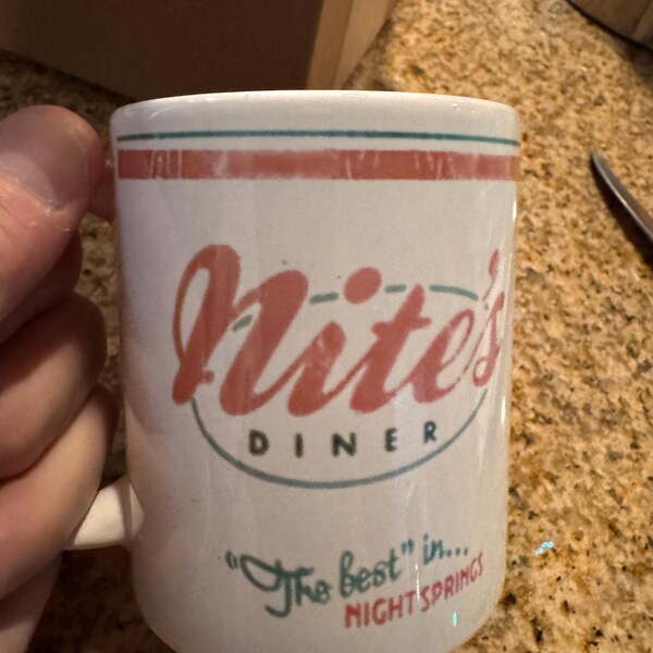 Coffee World Enamel Mug Alan Wake Inspired - Etsy